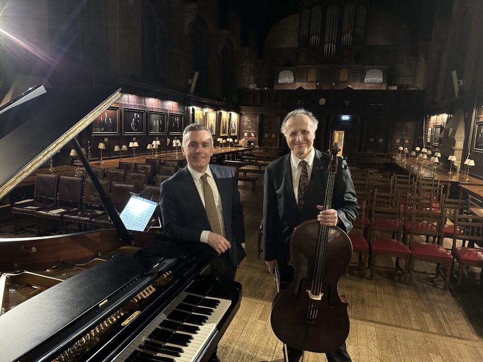 RAPHAEL WALLFISCH (cello), SIMON CALLAGHAN (piano) | Great Comp Music Festival